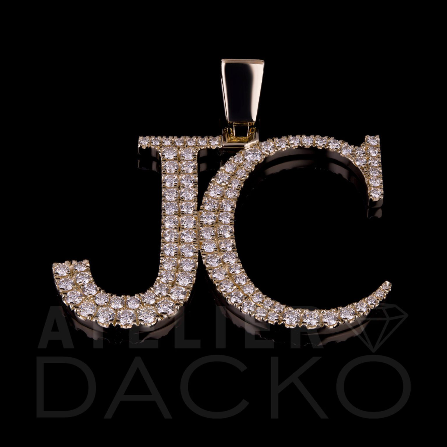 Jade Dragon Pendant - Atelier Dacko